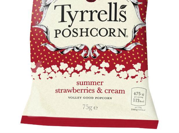 Poshcorn adds Strawberries & Cream limited summer line | News | The Grocer