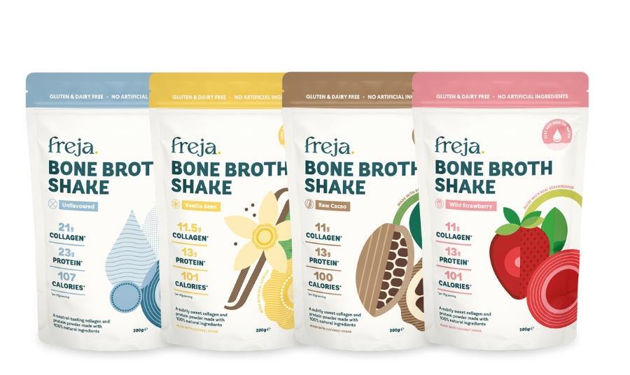 Bone broth brand Freja adds powdered shakes range | The Grocer