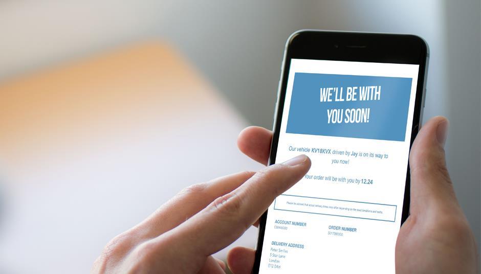 JJ Foodservice introduces Amazon-style delivery notifications | News ...