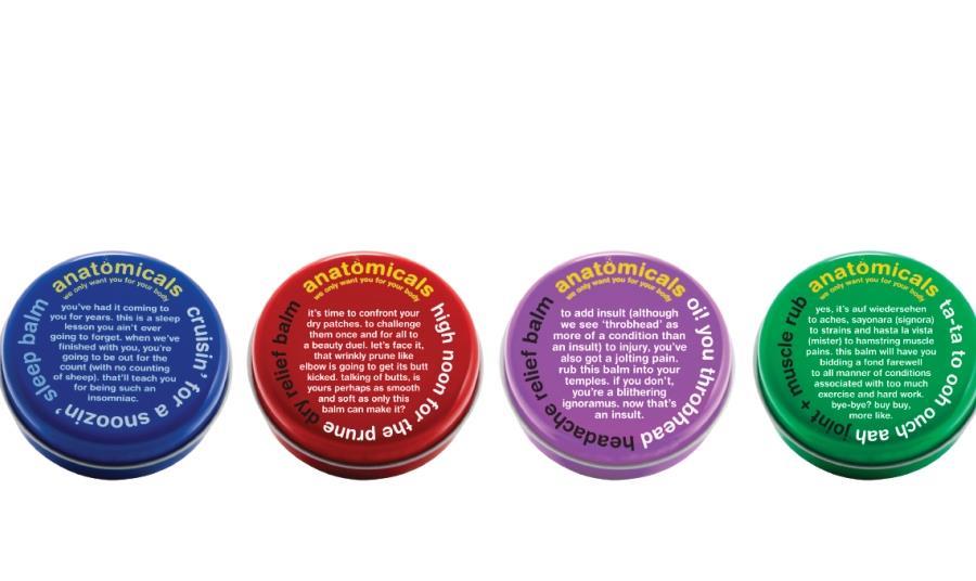Anatomicals launches range of four balms | News | The Grocer