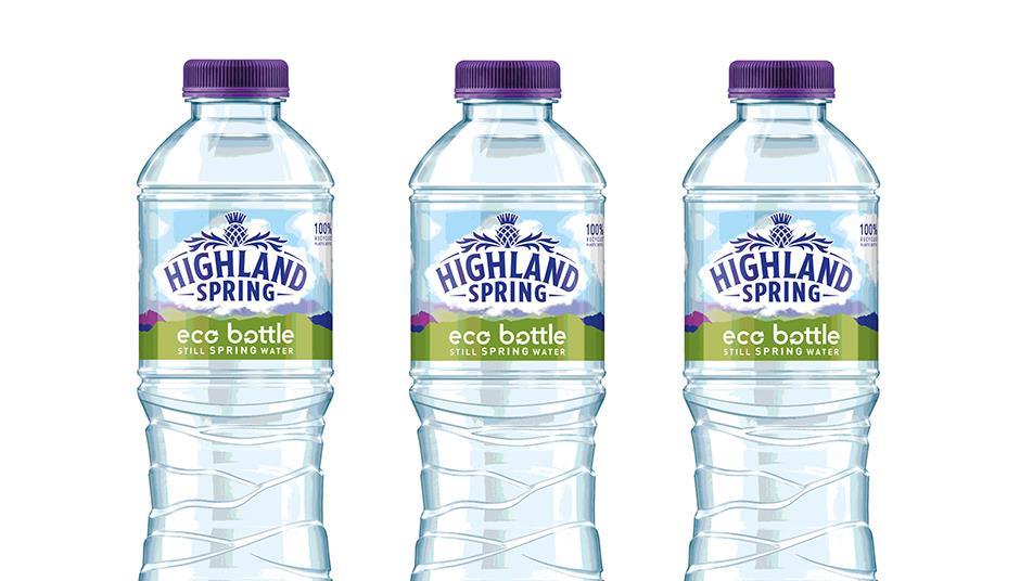 Highland Spring to reduce plastic use after securing £55.5m backing ...