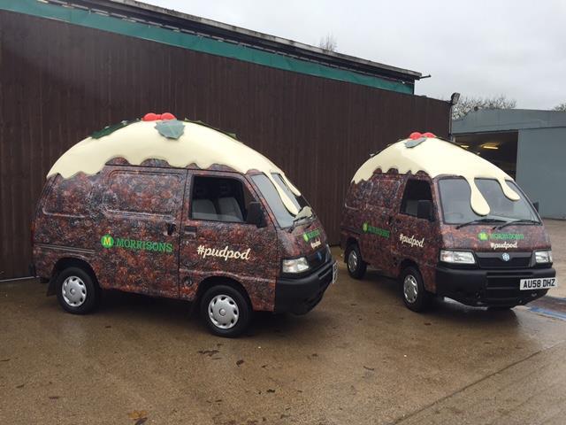 Morrisons takes giant Christmas pudding on the road to drive festive ...