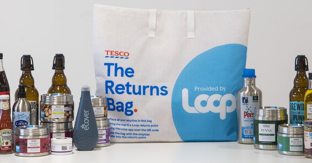 Tesco launches ‘Loop’ refillable aisle boasting 88 branded and own ...