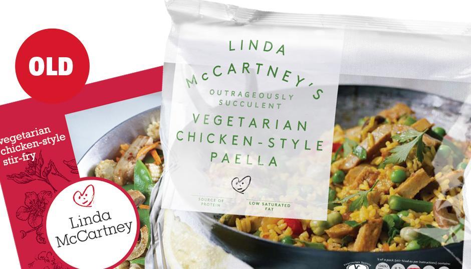 Hain Daniels gives Linda McCartney's 'sharper' new look | News | The Grocer