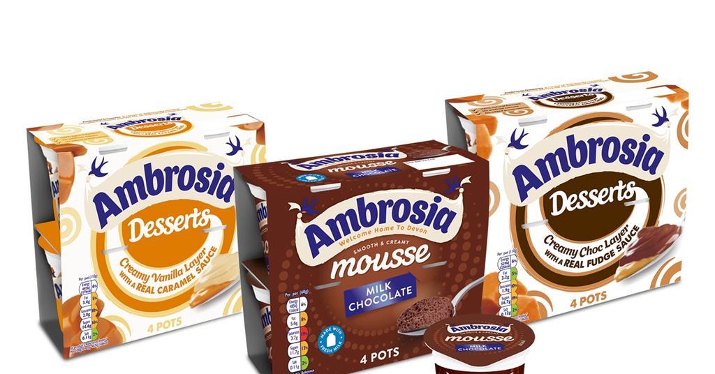 Ambrosia targets sweet snacking market with Mousse and Desserts pots ...