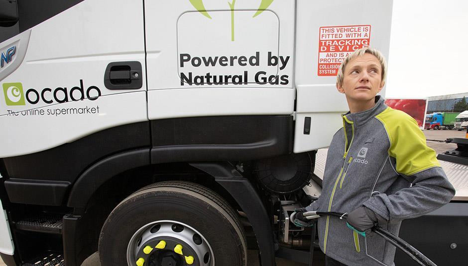 Ocado opens natural gas refuelling station for HGV fleet | News | The ...