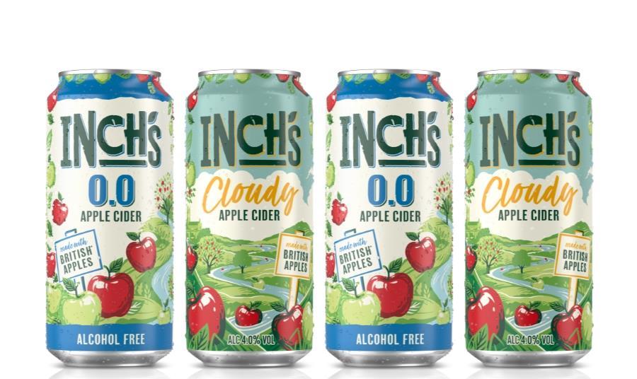 Inch’s cider expands with alcohol-free and hazy variants | The Grocer