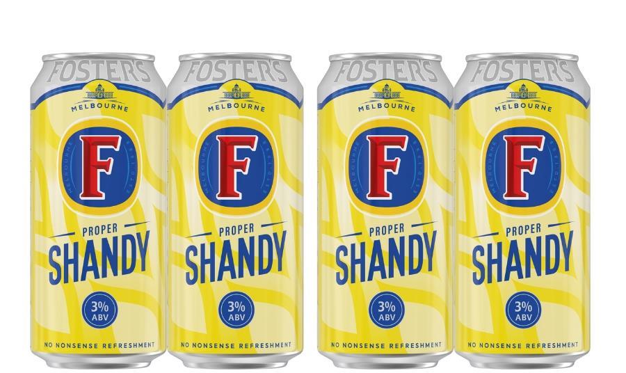 Foster's launches Proper Shandy to target moderate drinkers | The Grocer
