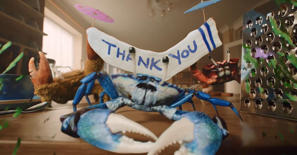 OceanSaver debuts TV ad with singing crabs | The Grocer