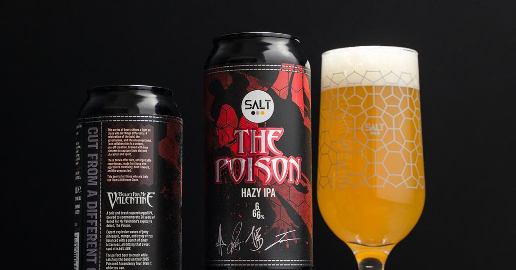 Salt Brewery adds Bullet For My Valentine and Trivium beers | The Grocer