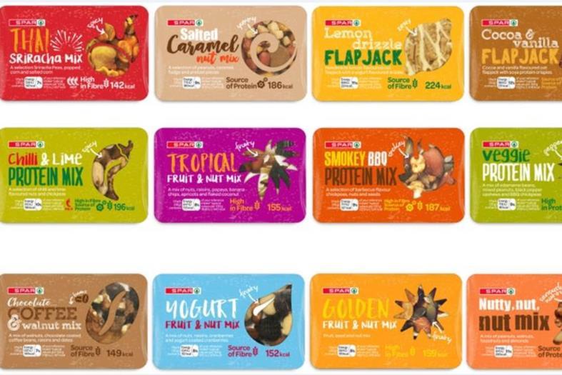 Spar unveils own-label Graze-style fruit & nut range | News | The Grocer