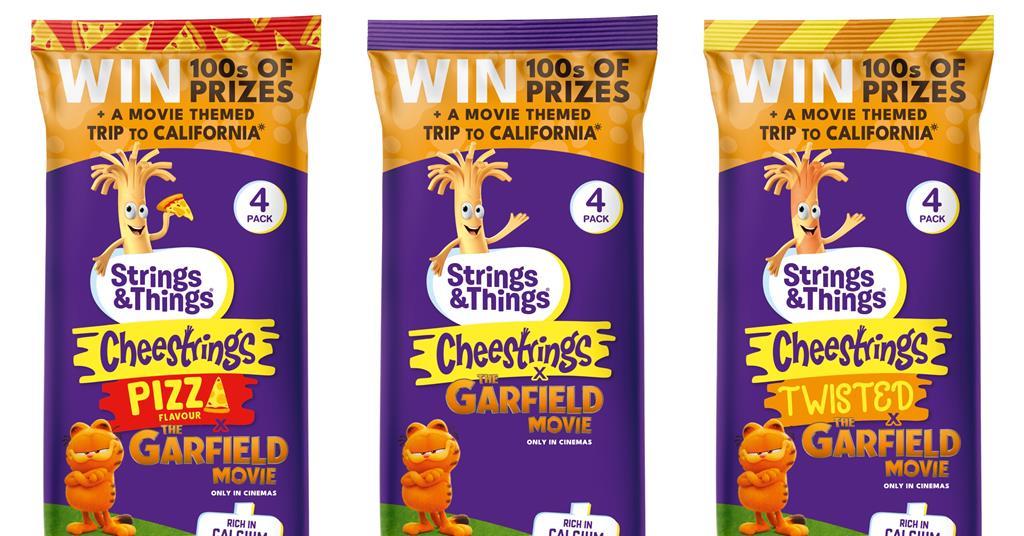 Cheestrings partners with The Garfield Movie | The Grocer