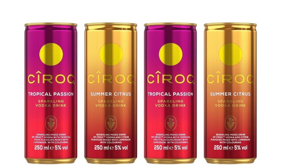 Cîroc adds canned cocktail duo | The Grocer
