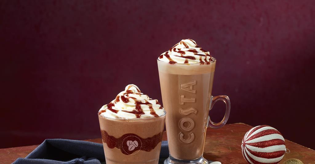 Costa Coffee launches Christmas menu with new festive items | The Grocer