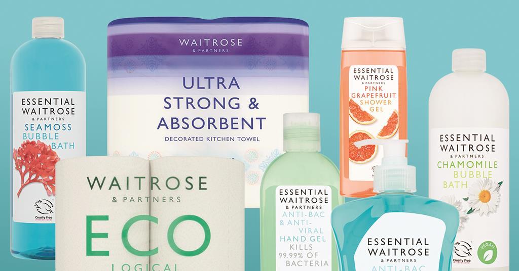 Waitrose reduces plastic usage across household and bathroom lines ...
