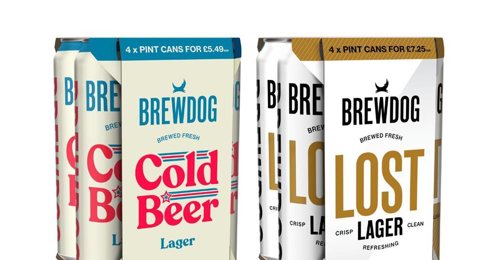 BrewDog adds pint-sized cans for Lost Lager and Cold Beer | The Grocer
