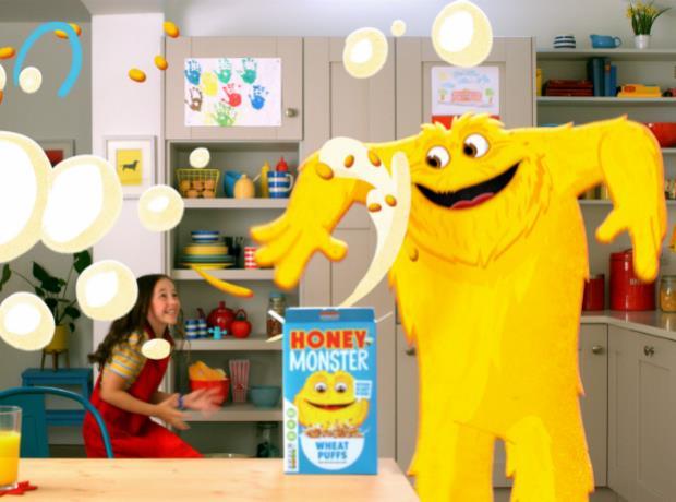 Honey Monster Puffs cereal returns to TV with new look | News | The Grocer