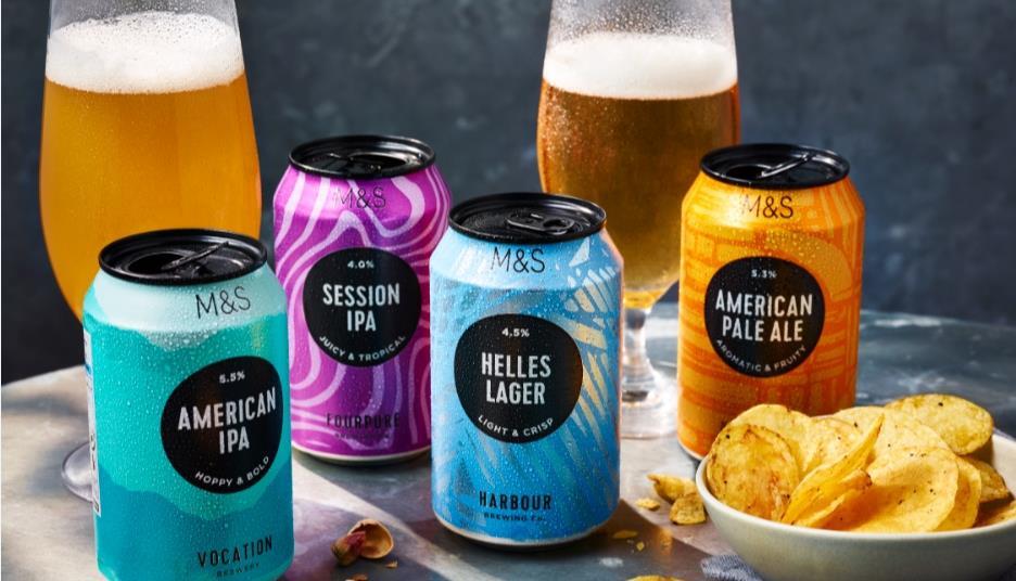 M&S teams up with Real Drinks to relaunch craft beer range | News | The ...