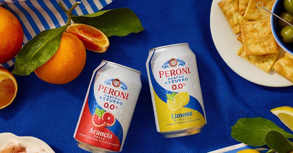 Peroni debuts alcohol-free fruit beers in moderation push | The Grocer