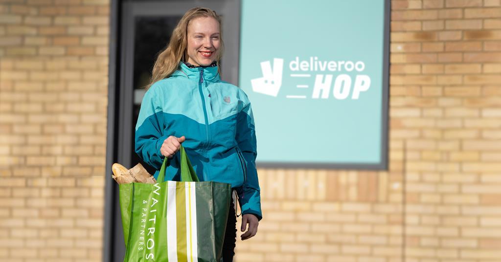 Deliveroo launches two new rapid Hop dark stores with Waitrose and ...