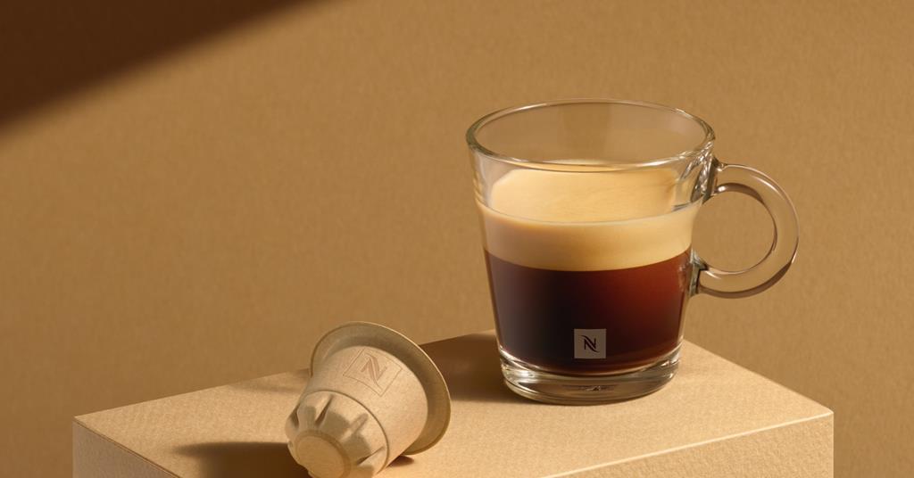 Nespresso launches paper-based home compostable coffee pod with ...