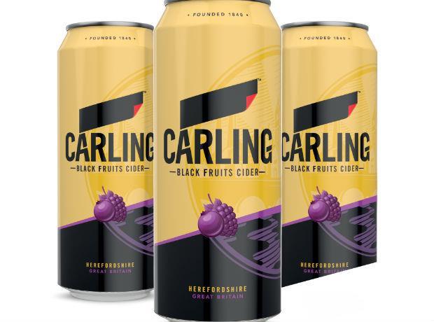 Black Fruits flavour added to Carling Cider canned lineup News The Grocer