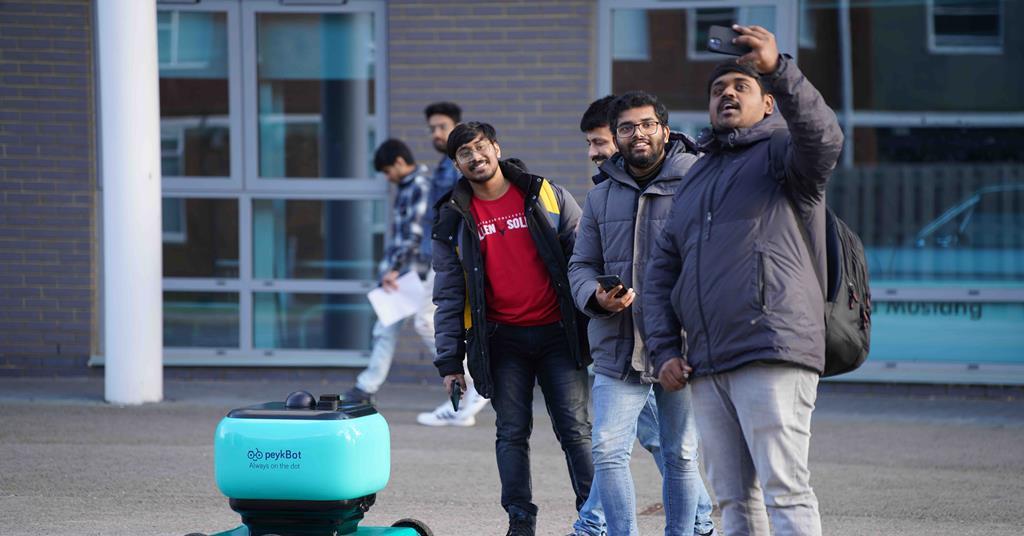UK’s first university campus robot deliveries commence | News | The Grocer