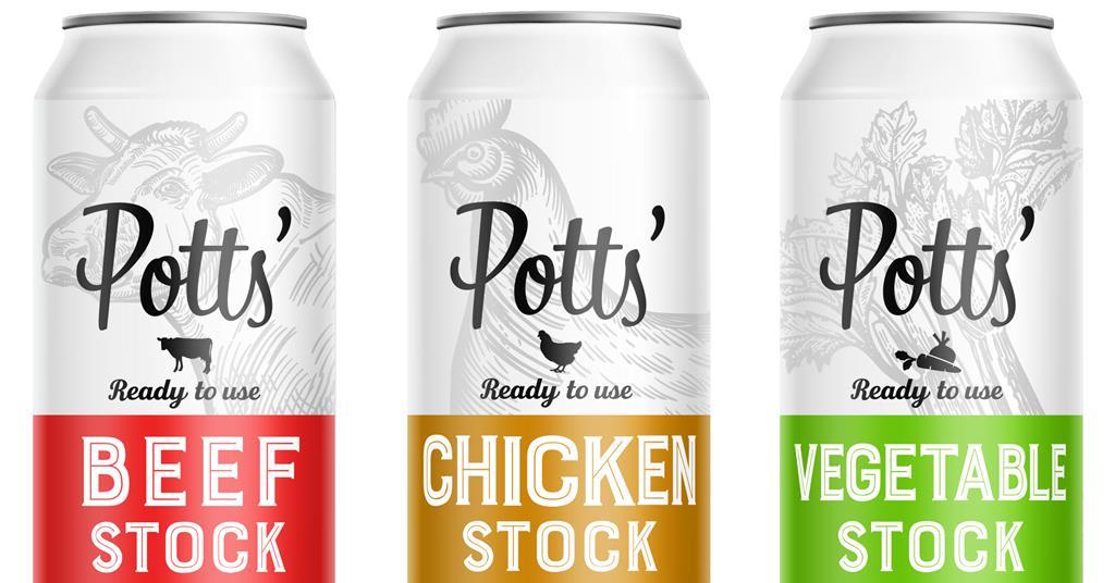 Potts’ tackles plastic waste by pouring its stock into a ‘beer’ can ...