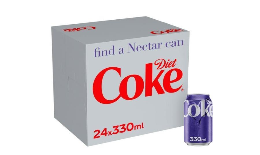 Sainsbury's Diet Coke Nectar promo sees purple cans in packs | The Grocer