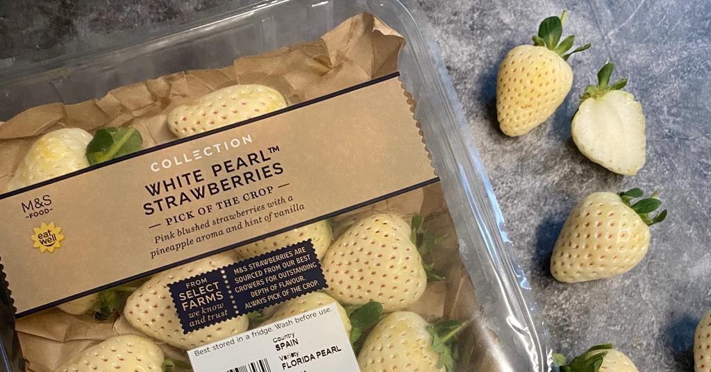 M&S Food launches White Pearl strawberries in first for UK high street ...