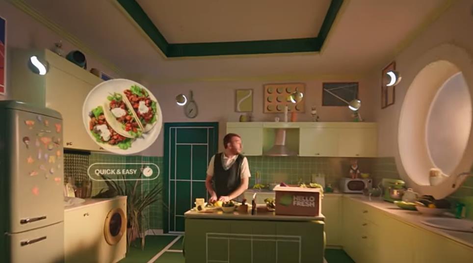 Food hard to spot in Hello Fresh’s stylish new ad campaign | The Grocer