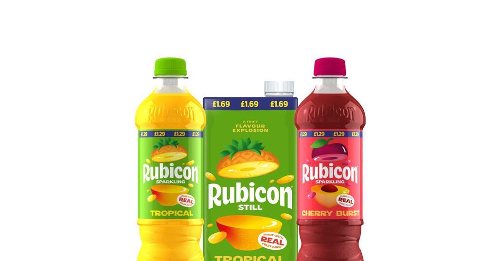 Rubicon rebrands and adds cherry and tropical flavours | News | The Grocer