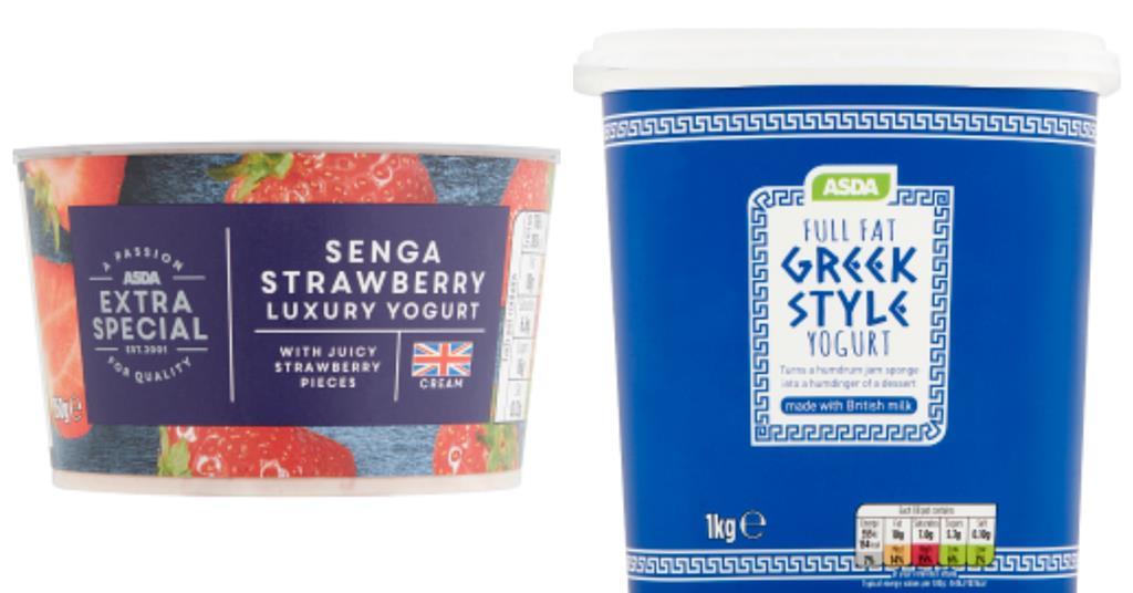 Asda changes yoghurt labelling from use by to best before dates | News ...