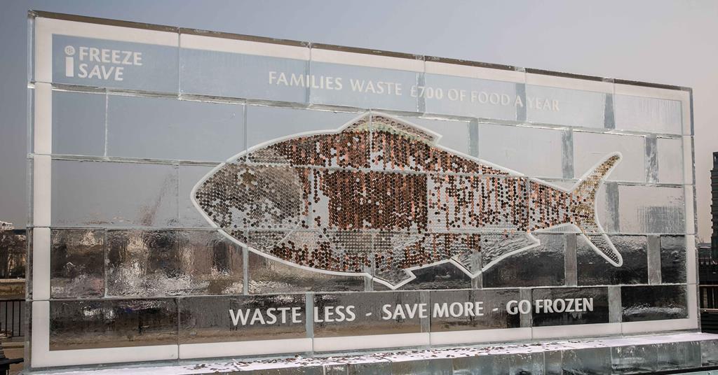 Birds Eye unveils new ice block billboard filled with cash | News | The ...