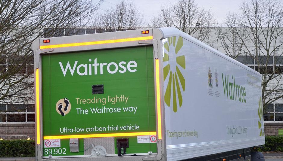 Waitrose adds 20 carbon-busting 'boat-tail' lorry trailers | News | The ...