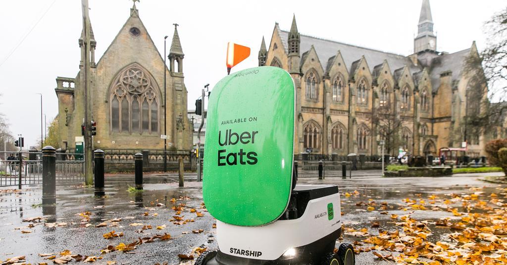 Uber links with Starship for autonomous robot food deliveries | The Grocer