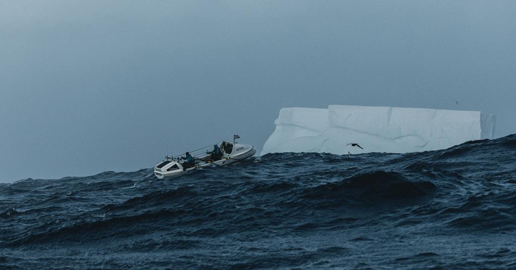 Water brand founder in record-breaking Antarctic row just five months ...
