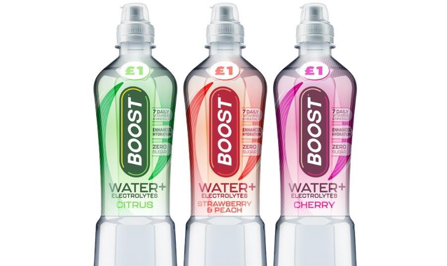 Boost launches zero-sugar electrolyte water range | News | The Grocer