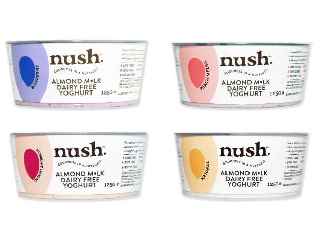 Dairy-free brand Nush launches UK's first nut milk yoghurts | News ...