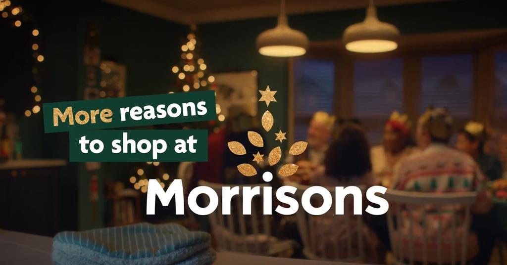 Power ballad singing oven gloves in Morrisons Christmas ad 2023 | News ...