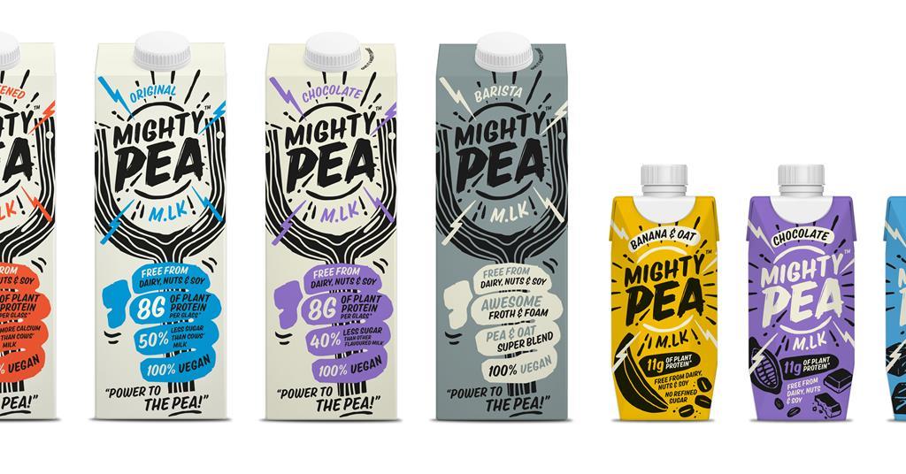 Pea-based milk producer Mighty Pea smashes crowdfunding campaign | News ...