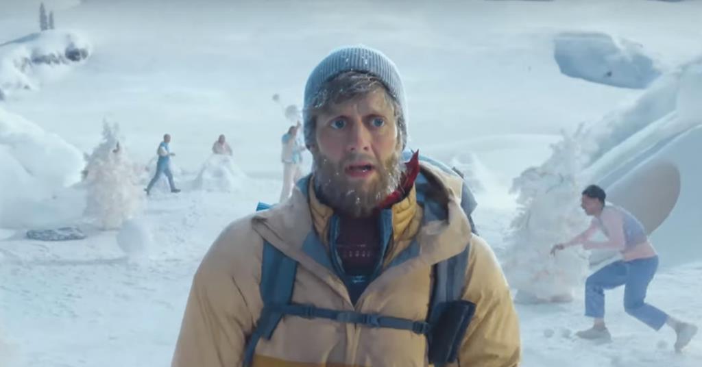 Evian advert sees mountaineer meet Alpine mischief makers | The Grocer