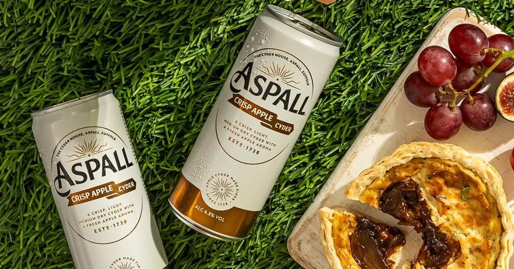 Aspall launches new canned apple cider | The Grocer