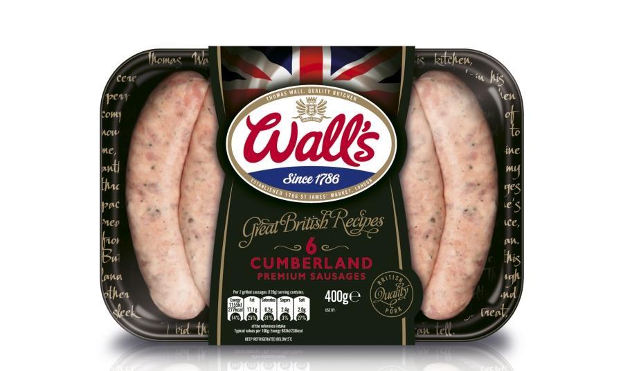 Wall's goes premium with launch of 100% Brit bangers & bacon | News ...