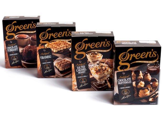 Green's moves into luxury dessert kits | News | The Grocer