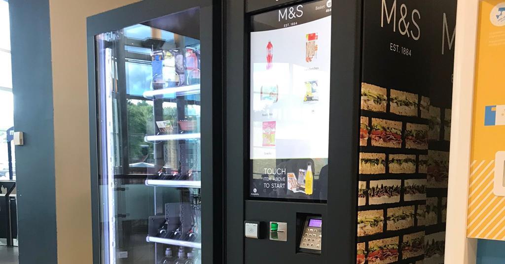 M&S trials food-to-go vending machine with sandwiches, snacks and more ...