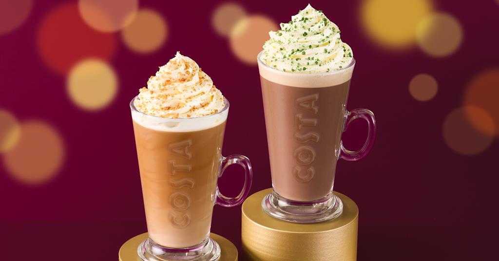 Costa Coffee launches 2025 Christmas menu | News | The Grocer