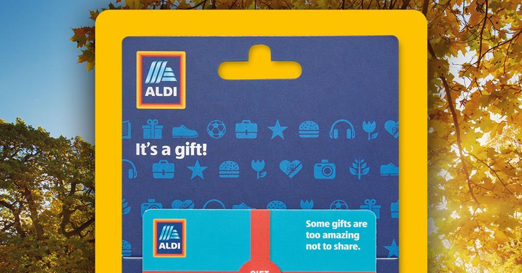 Aldi launches gift cards for the first time in the UK | News | The Grocer