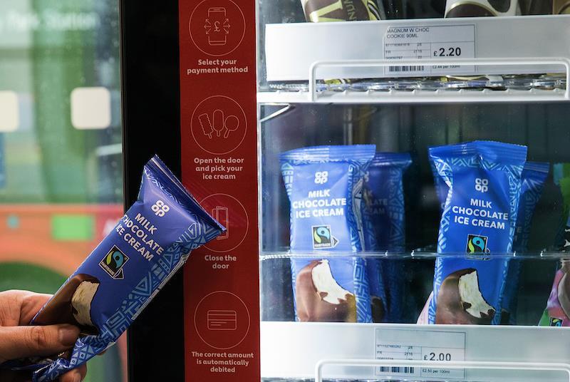 Co-op and Unilever partner on Europe’s first smart ice cream vending ...