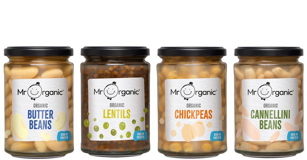 Mr Organic adds range of beans in glass jars and unveils new branding ...